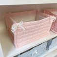 1PCS Square Storage Basket Desktop Organizer Storage Basket Home ...