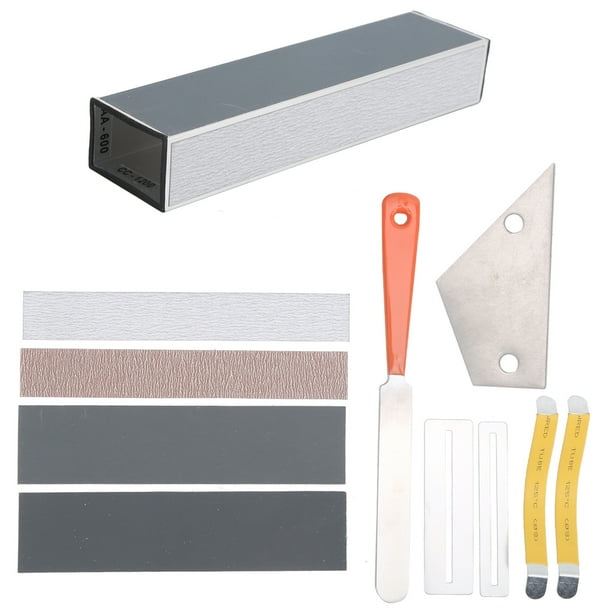 Guitar Luthier Tool Set Neck Fingerboard Fret File Sandpaper Leveler ...