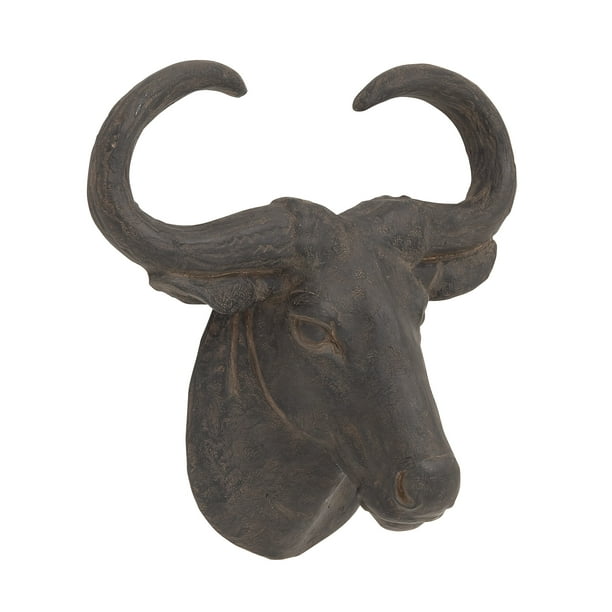 Simply Grand Polystone Buffalo Trophy Head - Walmart.com