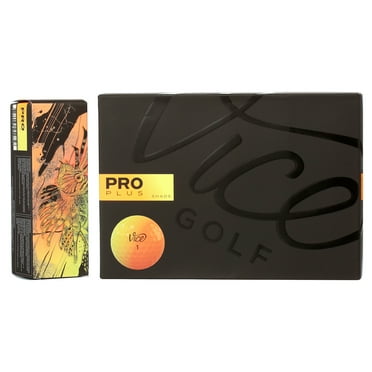 Vice Golf Pro Soft Drip Golf Balls, Red, 12 Pack - Walmart.com