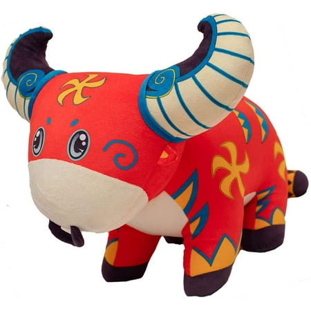 Ox Plush Toy, Ox Mascot Doll Animal Stuffed Toy for New Year Gift, 2021 ...