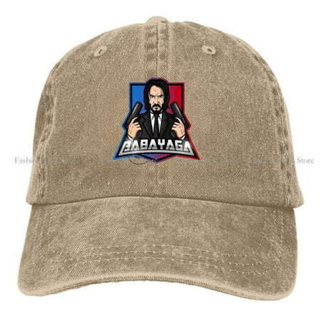 Summer Cap Sun Visor Keanu Reeves Baba Yaga Hip Hop John Wick Cowboy ...