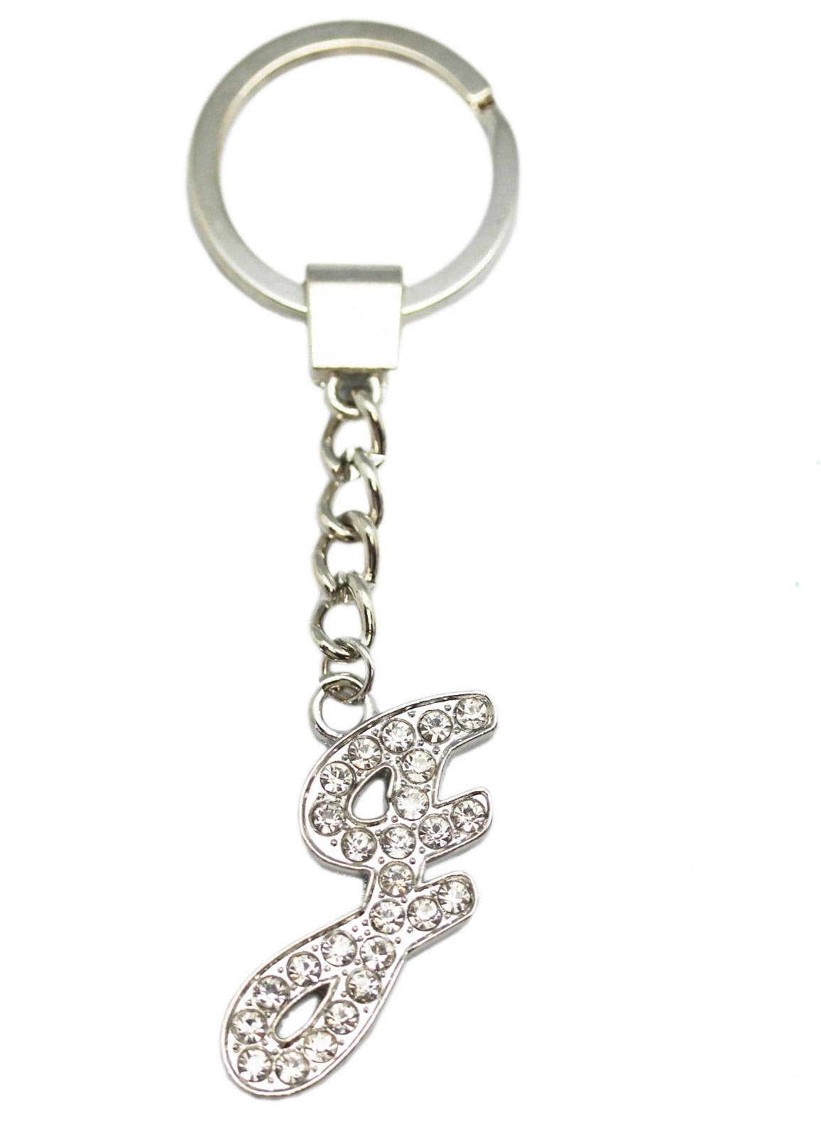 Letter J Key Ring Initial KeyRing - Walmart.com
