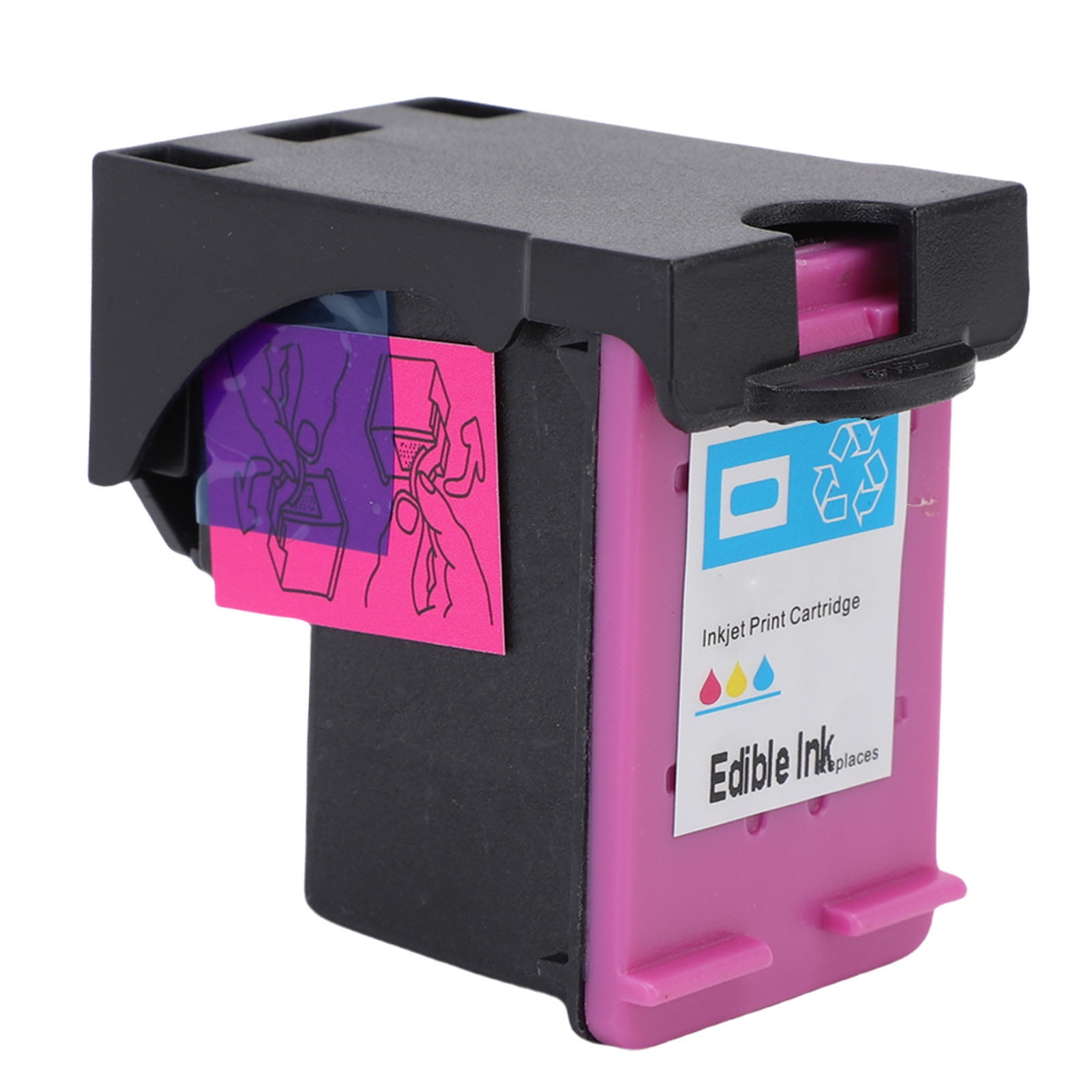 Mini Printer Ink Cartridge, Refill Design Food Safe Handheld Printer ...