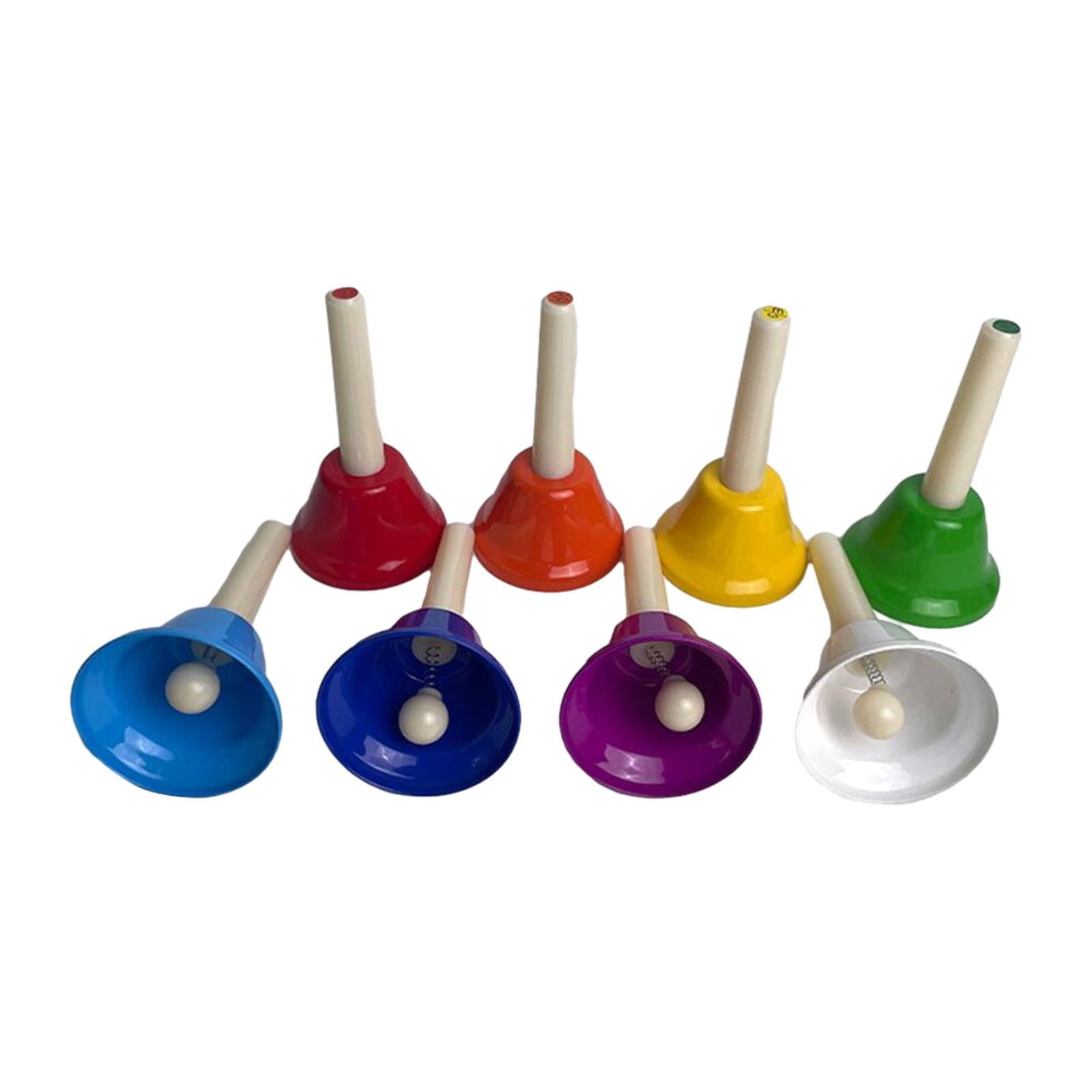Click here for Bunblic 8 Pieces Hand Bells Colorful Hand Percussi... prices