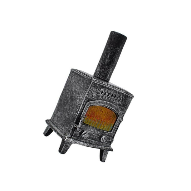 Miniature Fireplace Model Toys Electric LED 1/12 Miniature Fireplace ...