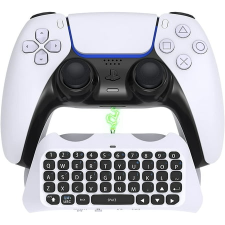 Wireless Keyboard Chatpad for PS5 Controller, Bluetooth 3.0 Chatpad ...