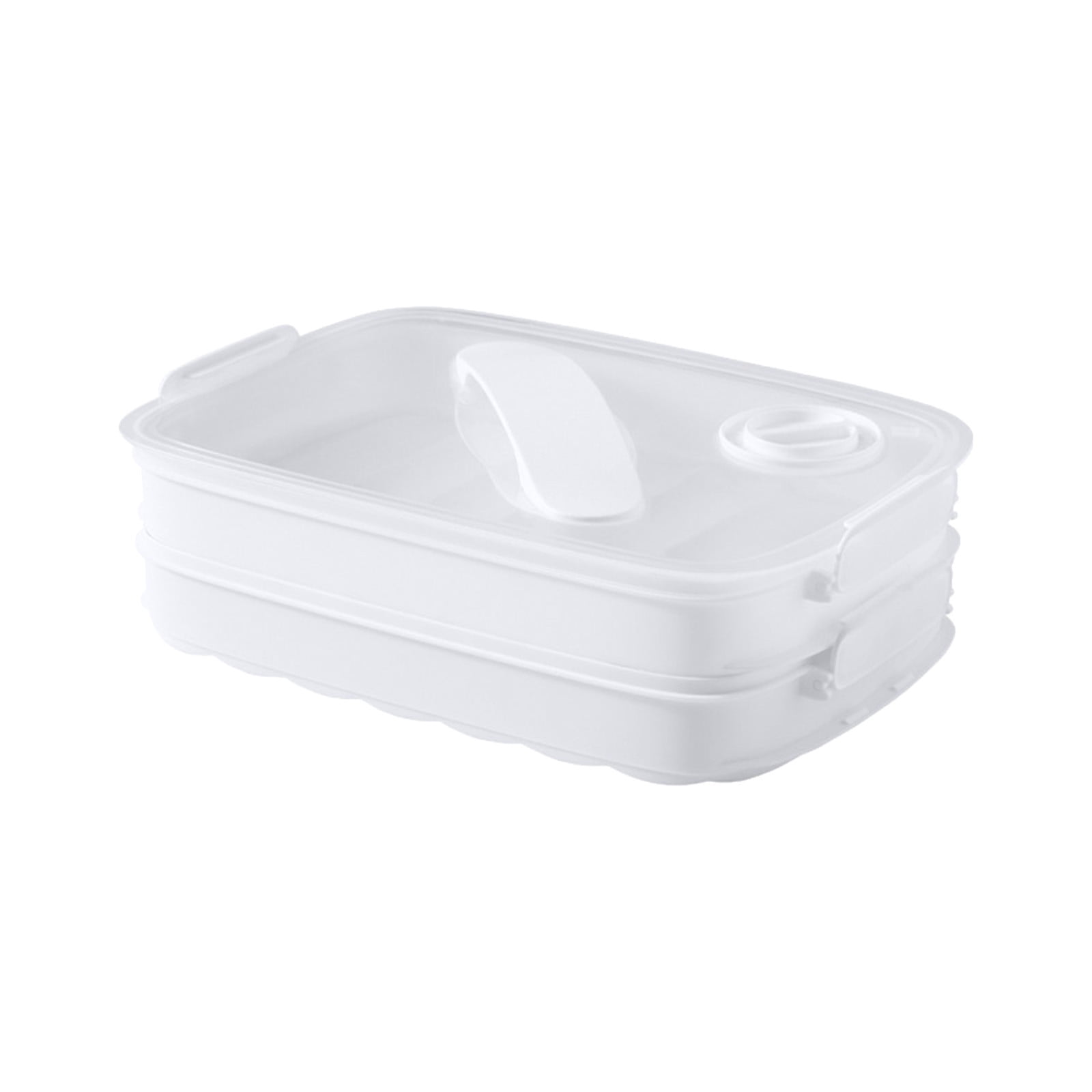 Tuphregyow Food Storage Containers,Dumpling Organizer Transparent Food ...