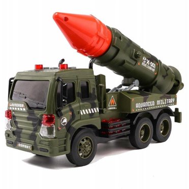 Vokodo Military Humvee Truck Friction Powered With Lights And Sounds ...