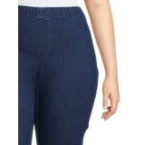 JMS Just My Size by Hanes Women’s Plus Size Pull-On Stretch Denim ...