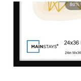 Mainstays 24x36 Basic Black Poster Frame - Walmart.com