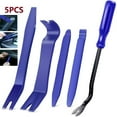 5 Pcs Auto Dismantle Tools Kit Car Door Clip Panel Trim Radio Dash ...