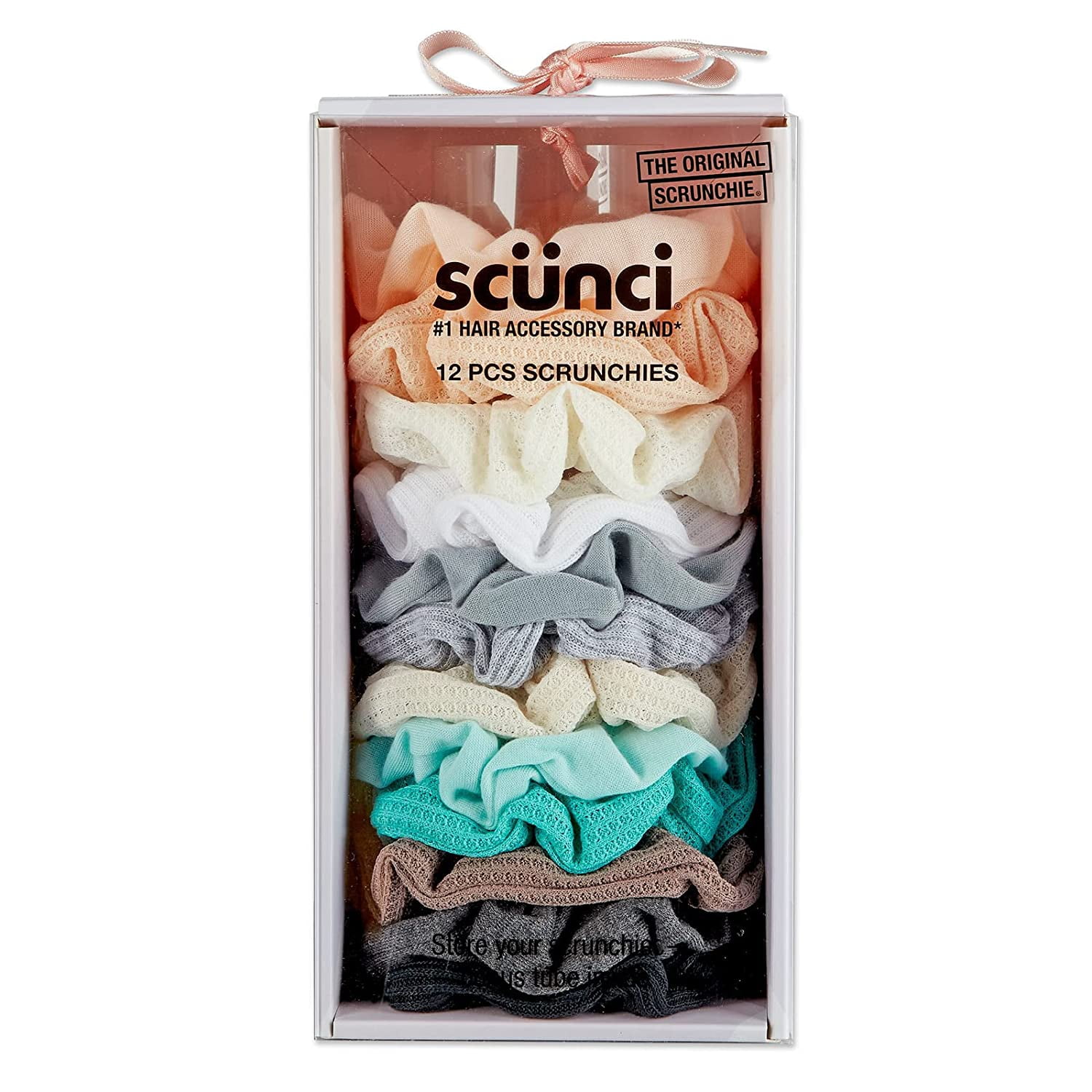 Scunci by Conair Scrunchies Holiday Gift Set for Women, Scrunchie Gift ...