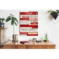 Red Inspirational Quotes Wall-Art - Motivational Posters for Office ...