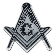 Elektroplate Pointed Christian Cross Silver Shiny Chrome OEM Automotive ...