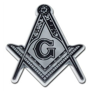 Elektroplate Pointed Christian Cross Silver Shiny Chrome OEM Automotive ...