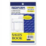 Sales Book, Three-Part Carbonless, 4.25 X 6.38, 1/page, 50 Forms ...