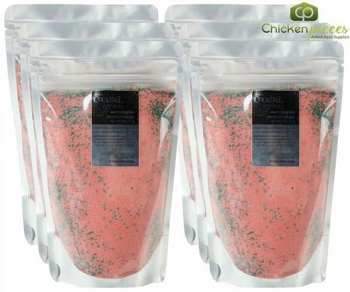 Rokz Watermelon Cocktail Rimming Sugar - 1 lb. Bag, Gourmet Sugars with ...