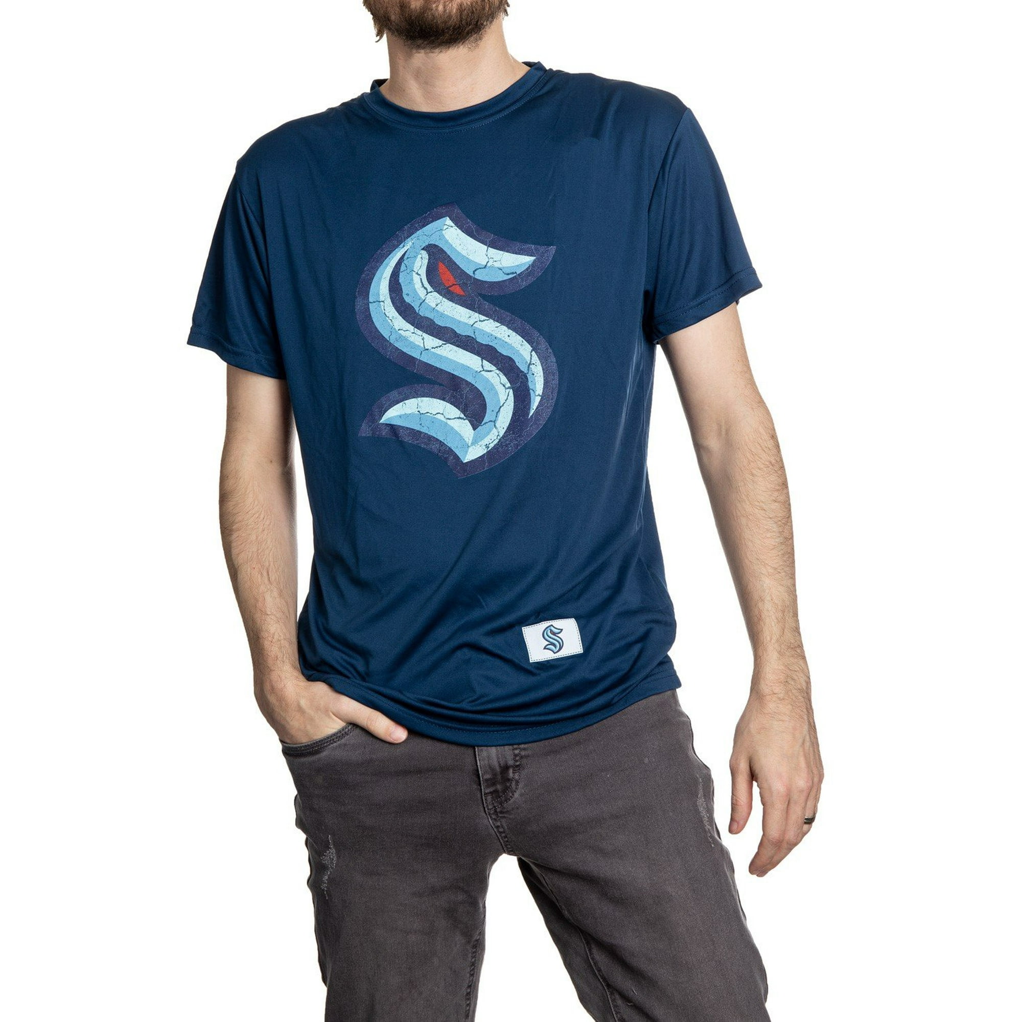 Click here for Calhoun Store Seattle Kraken Short Sleeve Rashguar... prices