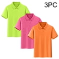 Bxsruta 3PC Kids Boys Girls Short Sleeve Shirt Set Casual School ...