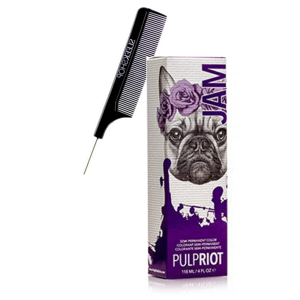 Jam - Violet - 4oz , PulpRiot Pulp Riot SEMI-PERMANENT Direct Dye Hair ...