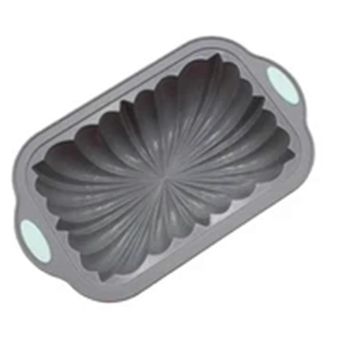 Silicone Bread Loaf Pan Nordic Design Classic Fluted Toast Mold Metal ...
