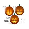 ANIMAT3D Inflatable Jabberin' Jack Projection Halloween Pumpkin with ...