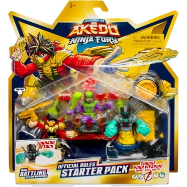 Akedo, Ultimate Arcade Warrior Action Figures, Collector Pack, Ages 6 ...