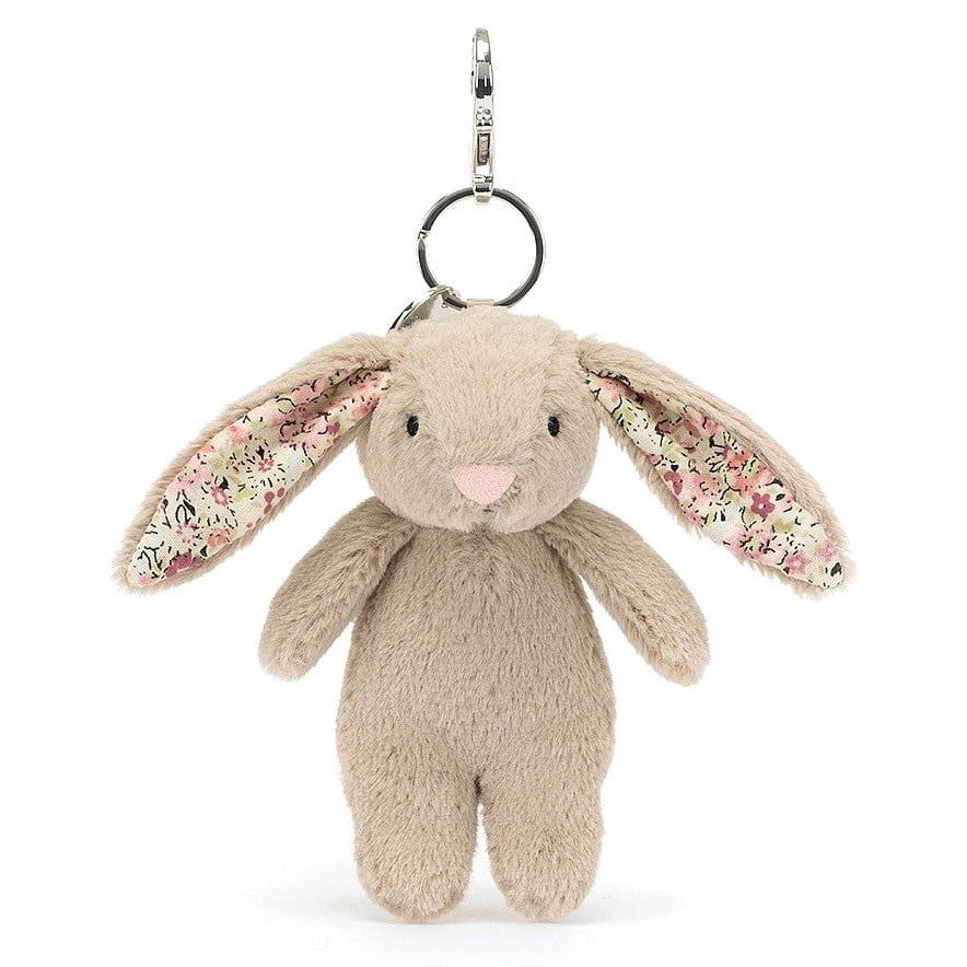 Click here for Jellycat Blossom Beige Bunny Bag Charm  7.1 Inch C... prices