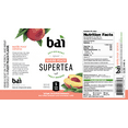 Bai Iced Tea, Narino PEach, Antioxidant Infused Supertea, 18 Fluid ...