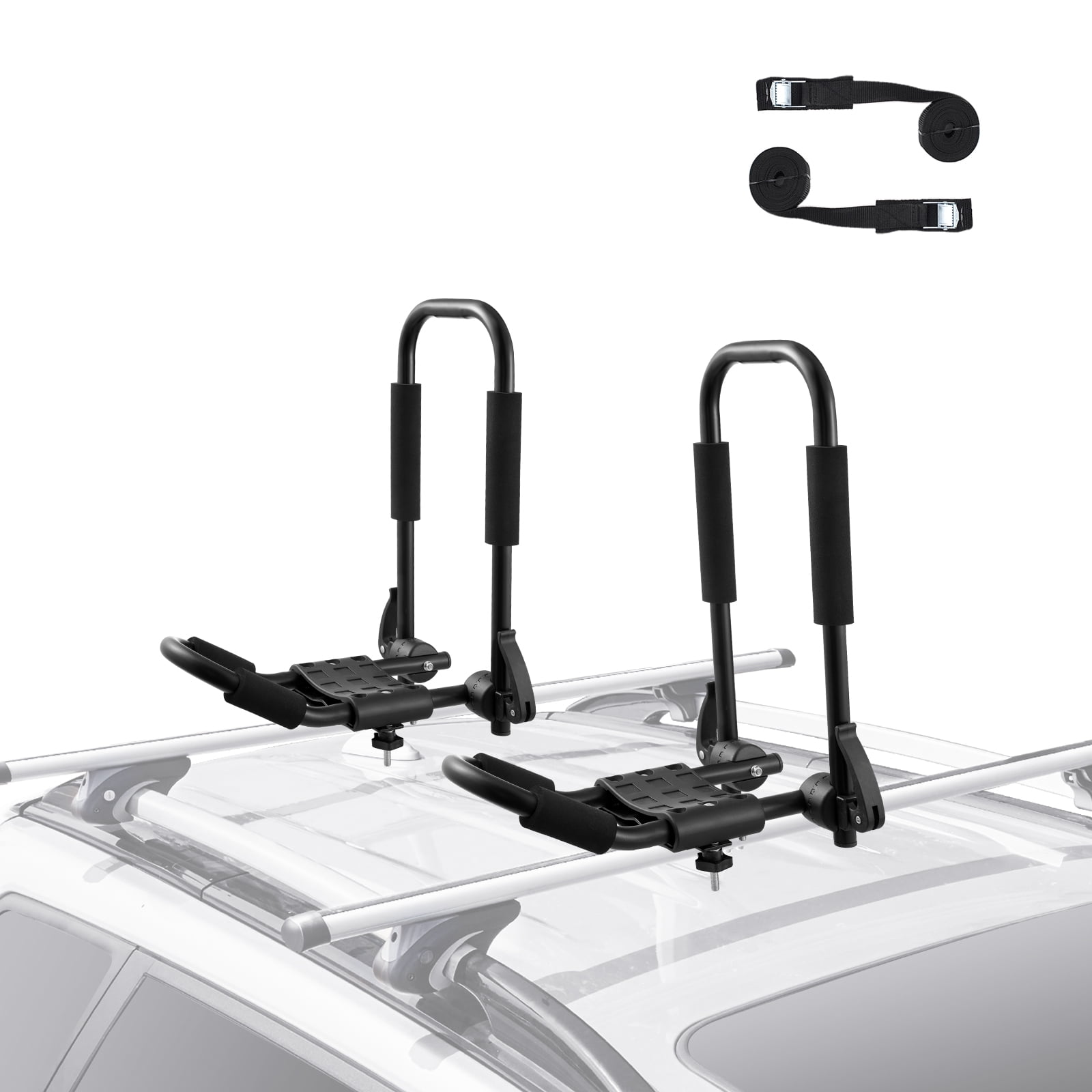 Click here for Vevor Kayak Roof Rack 1 Pair J-Bar  Soft Roof Rack... prices