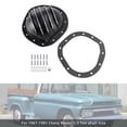 12 Bolt Black Aluminum Differential Rear End Cover for GM Chevy C10 8. ...