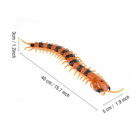 Fosa RC Toy,1PC Infrared Remote Control Fake Centipede Scolopendra RC ...