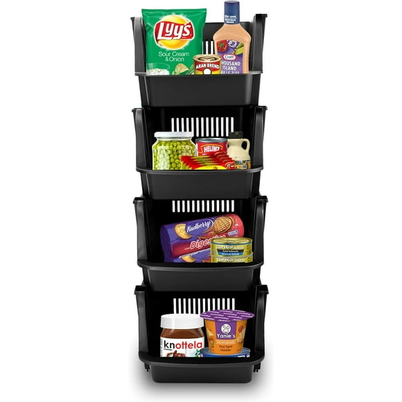 Stacking Bins Open Front