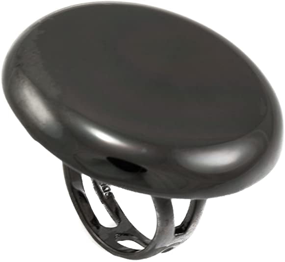 Black & Bold Dome Ladies Ring RL245 (7) - Walmart.com