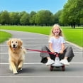 25ft Heavy Duty Dog Tie Out Cable Steel Wire Runner with 360° Swivel ...