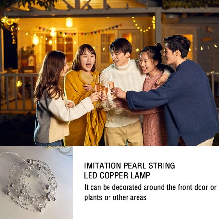 Light String Electric Light Chain Plastic Bendable LED String with ...