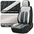 Car Seat Cover for Lexus IS300 2025, Black and Gray Car Seat Covers ...
