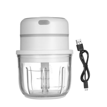 Electric Mini Chopper Food Slicer Portable Grinder Blender Processor ...