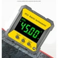 IP54 4X90 degree Digital Inclinometer Angle Protractor Backlight Protractor Slope Meter Magnetic ...
