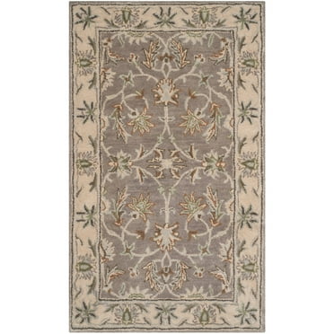 SAFAVIEH Vintage Ifrit Traditional Area Rug, Stone/Mouse, 10' x 14 ...
