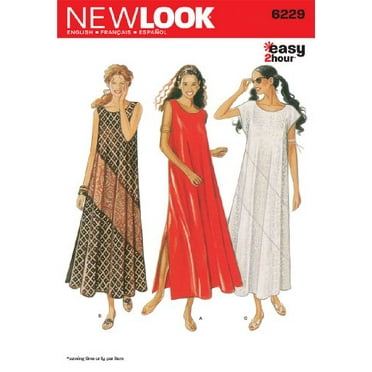 Simplicity Misses' Pleated Dress Sewing Pattern S9223 Size 6-8-10-12-14 ...