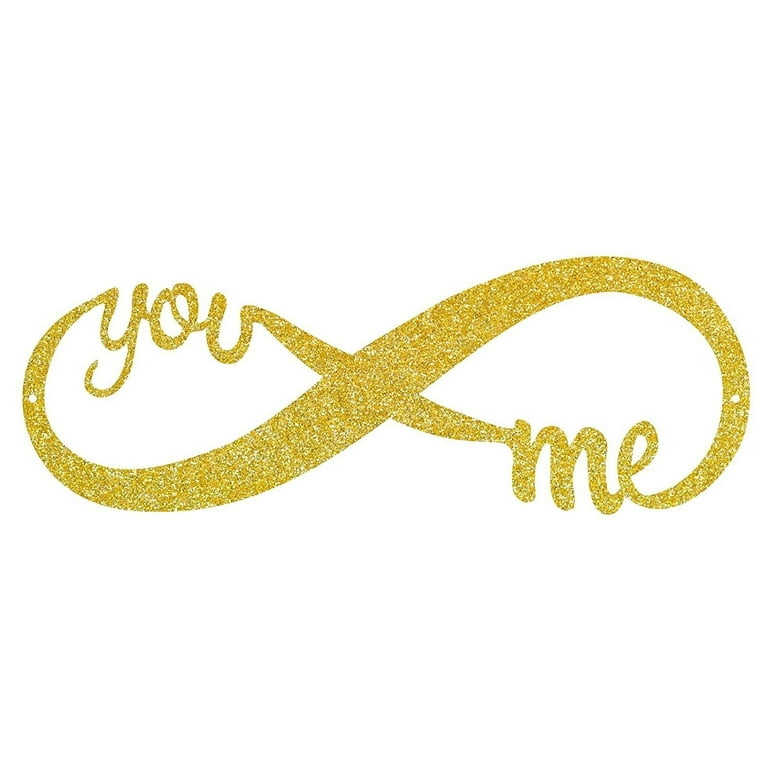 Glitter Infinity Sign
