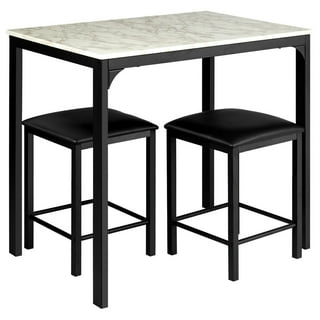 Nook 3-Piece Dining Set, White - Walmart.com
