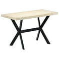 vidaXL Dining Table Living Room Dinner Kitchen Table Multi Materials ...