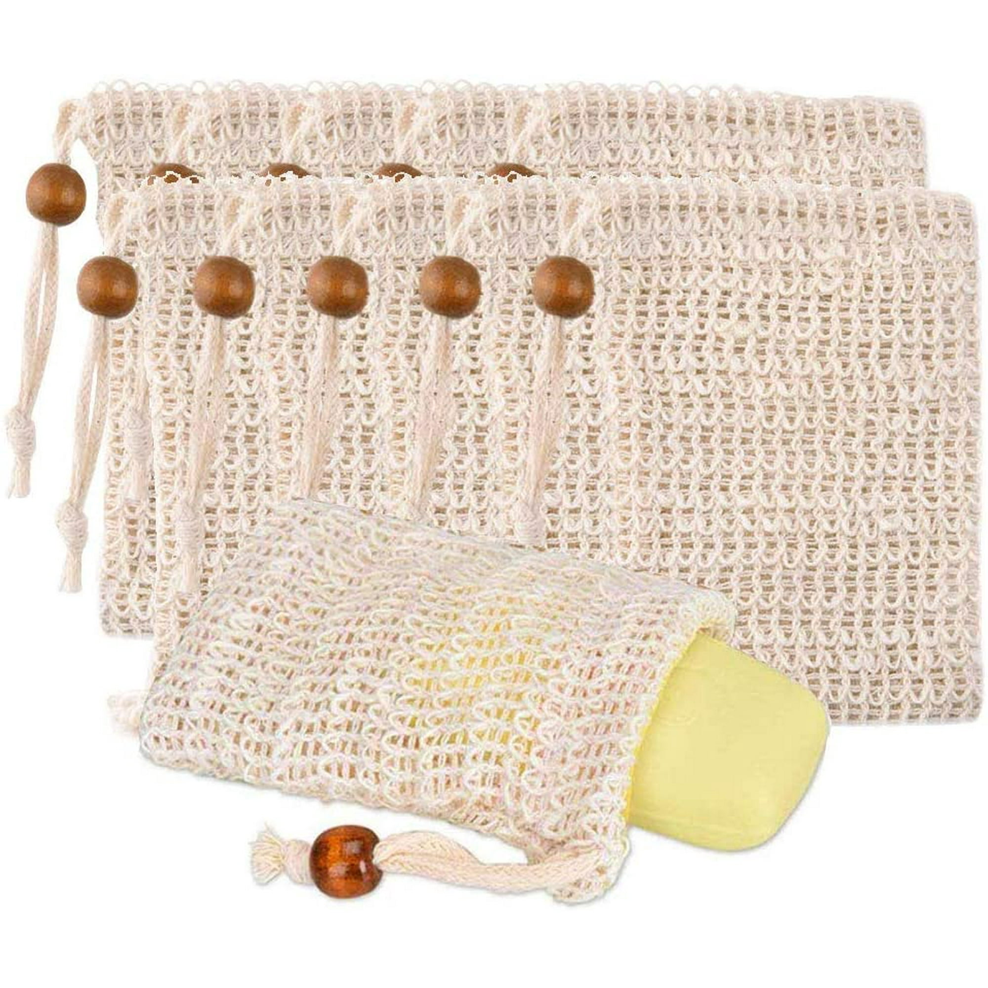 Click here for Torubia Sisal Soap Bag- 10 Pack- Natural Soap Bags... prices