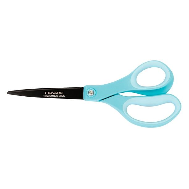 Fiskars Non-stick Titanium Softgrip Scissors (8 in.) Assorted Colors ...