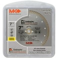 MK Diamond 167022 7" Contractor Turbo Rim Diamond Blade - Walmart.com