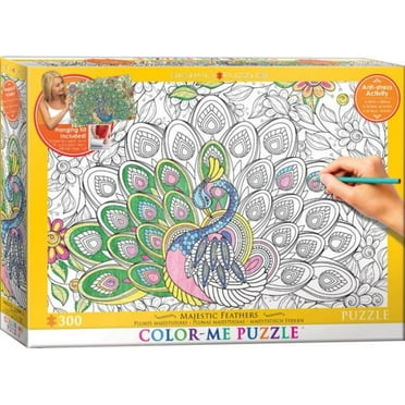 Santa's Sleigh 100-Piece Color-Me Puzzle - Walmart.com