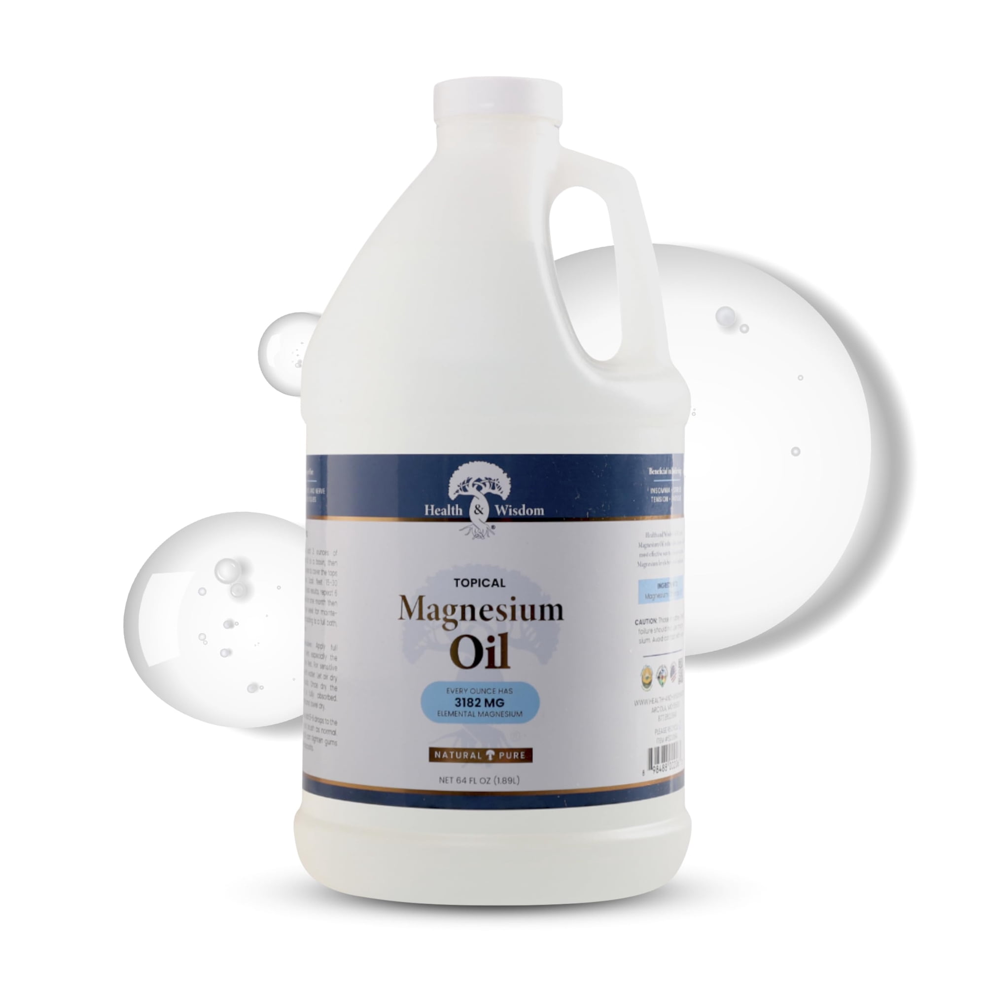 Click here for Health And Wisdom 522064 Magnesium Oil Usp - 52206... prices